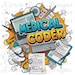 Medical Coder PNG and PDF Download Medical Coding Digital Design ...