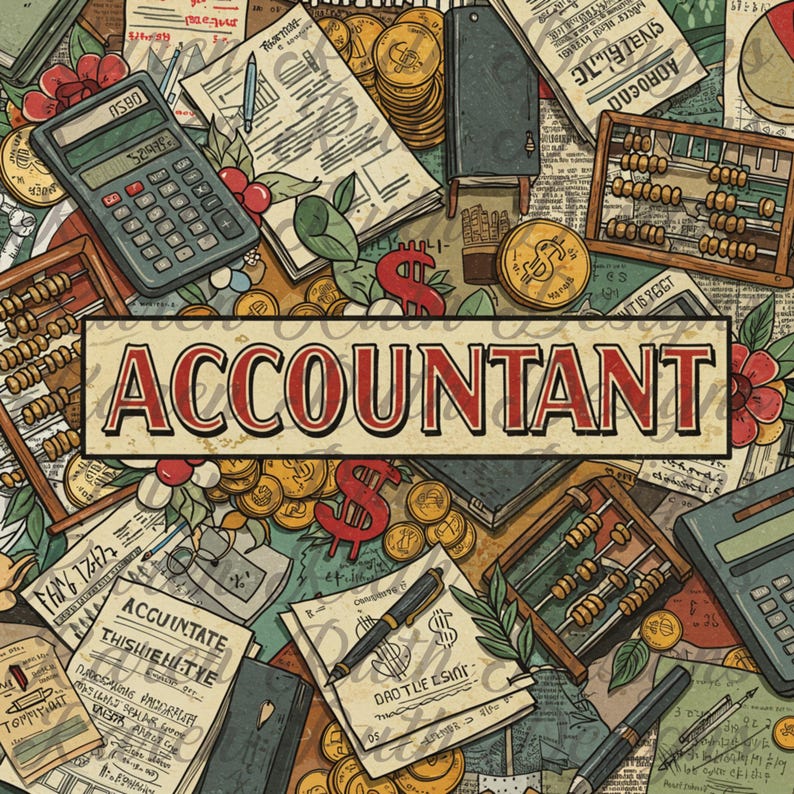 Accountant PNG Accountant Sublimation PNG Download Accountant Clipart ...