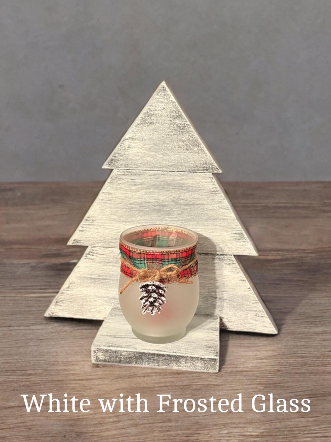 Wood Christmas Tree Sconce, Mason Jar Candle Holder - Etsy
