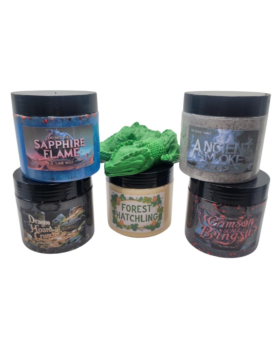 Dragon Realms 5 Slime Bundle: Fantasy ASMR, Bingsu, Cloud, DIY Clay - Etsy