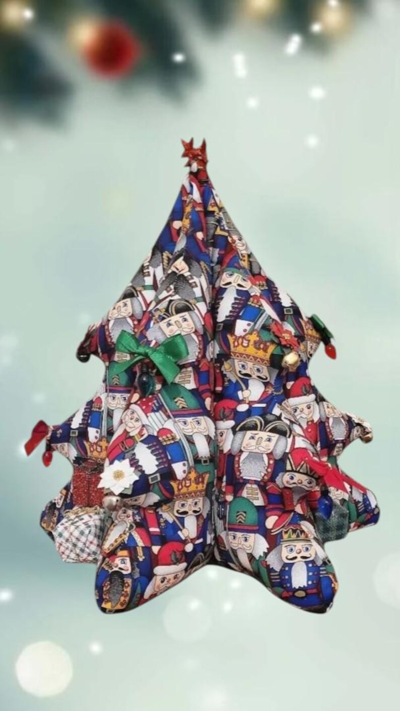 Handmade Holiday Stuffed Christmas Trees, Customizable for Christmas ...