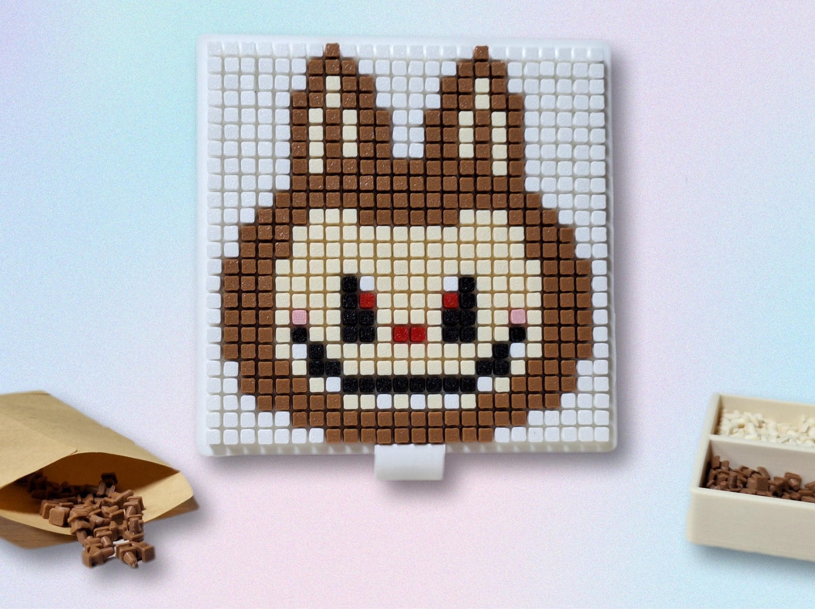 Quebra-cabeça Labubu Pixel Art - Kit De Montagem Completo - Etsy