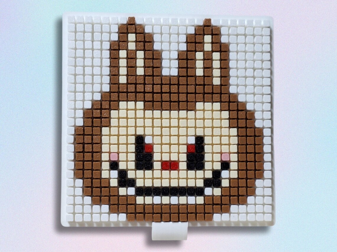 Quebra-cabeça Labubu Pixel Art - Kit De Montagem Completo - Etsy