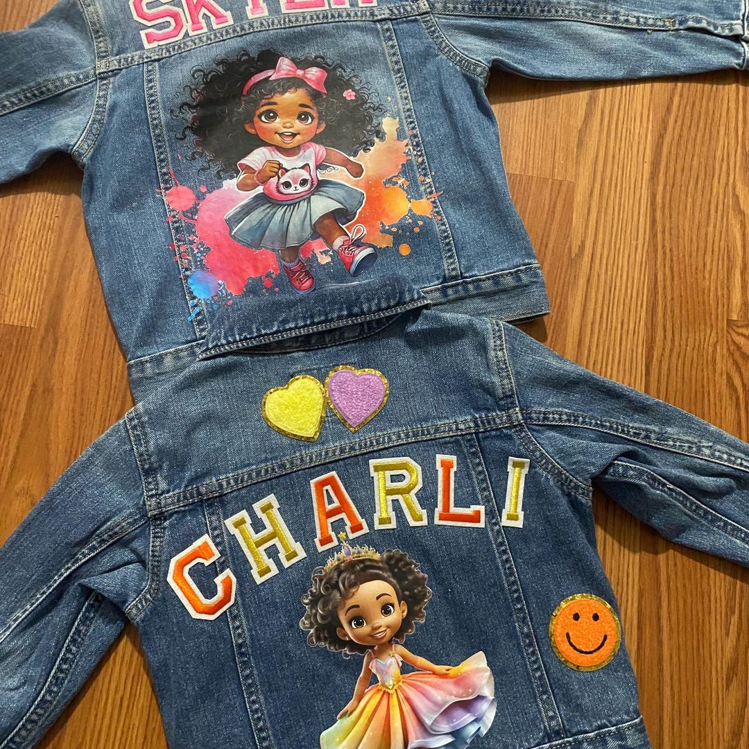 Custom Denim Jackets - Etsy