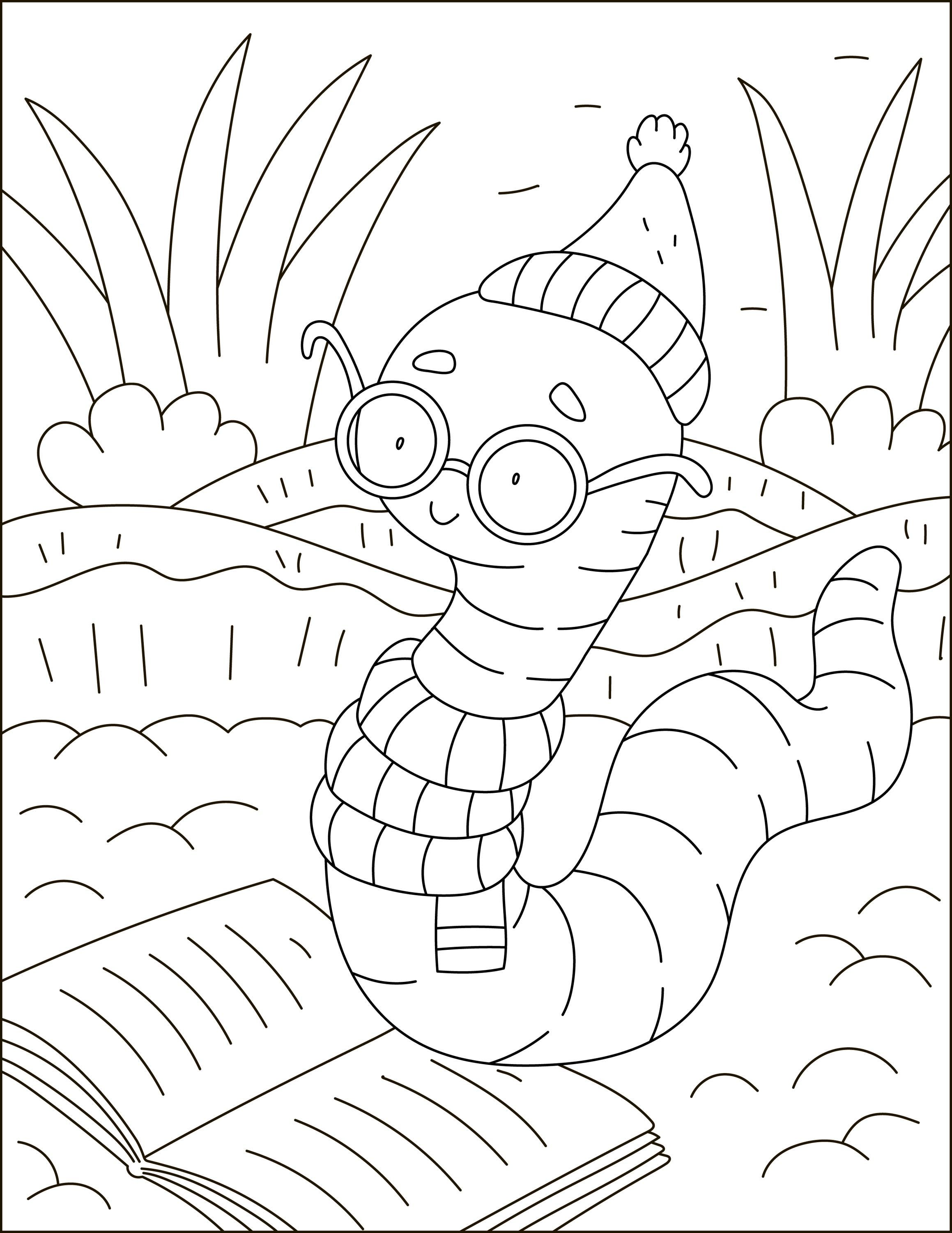 Ants and Bugs Themed Coloring Book. Tracing and Writing Activities - Etsy