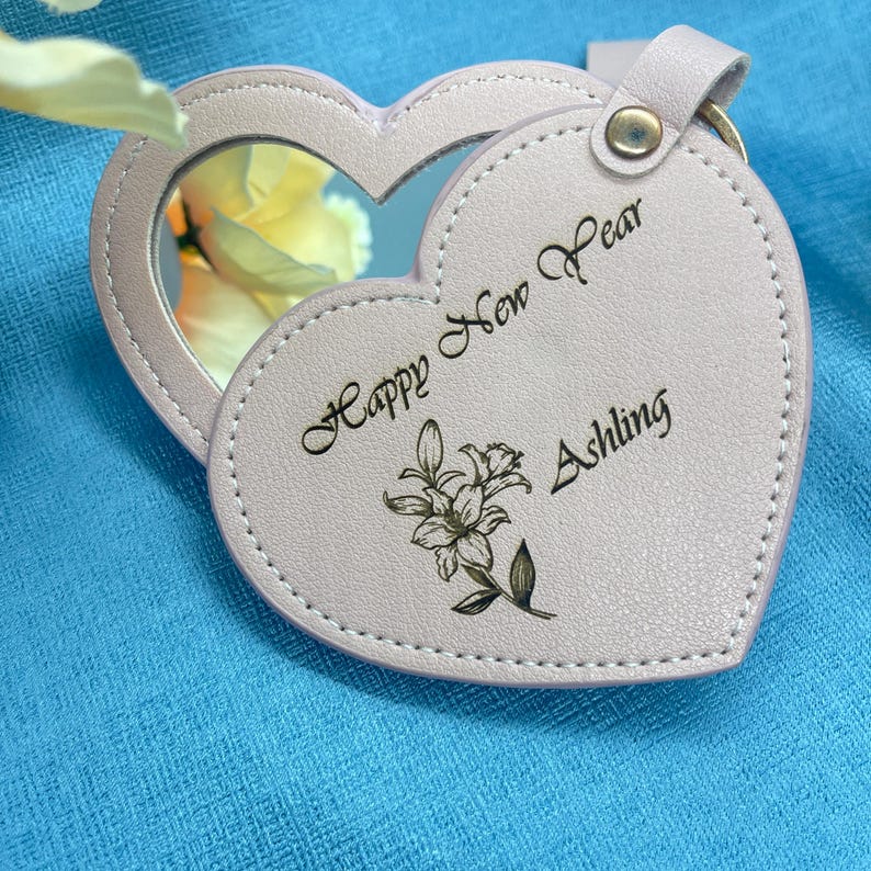 Personalized Pocket Mirror for Women, Elegant Compact Mirror ...