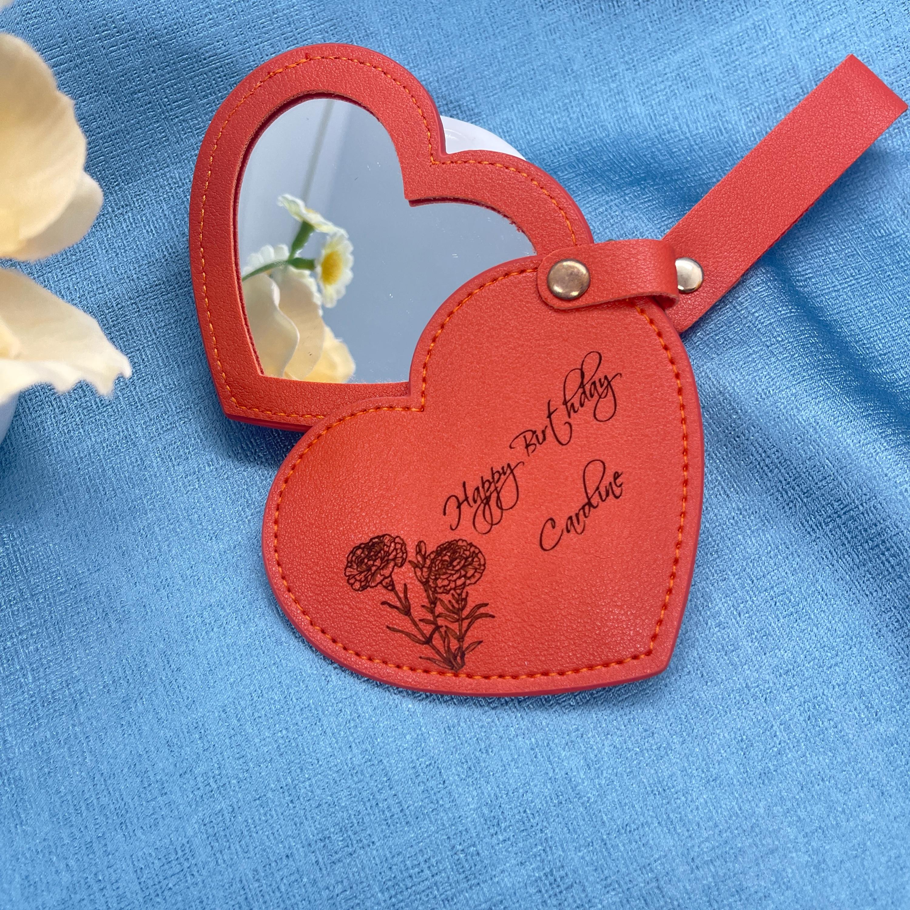 Personalized Pocket Mirror for Women, Elegant Compact Mirror ...