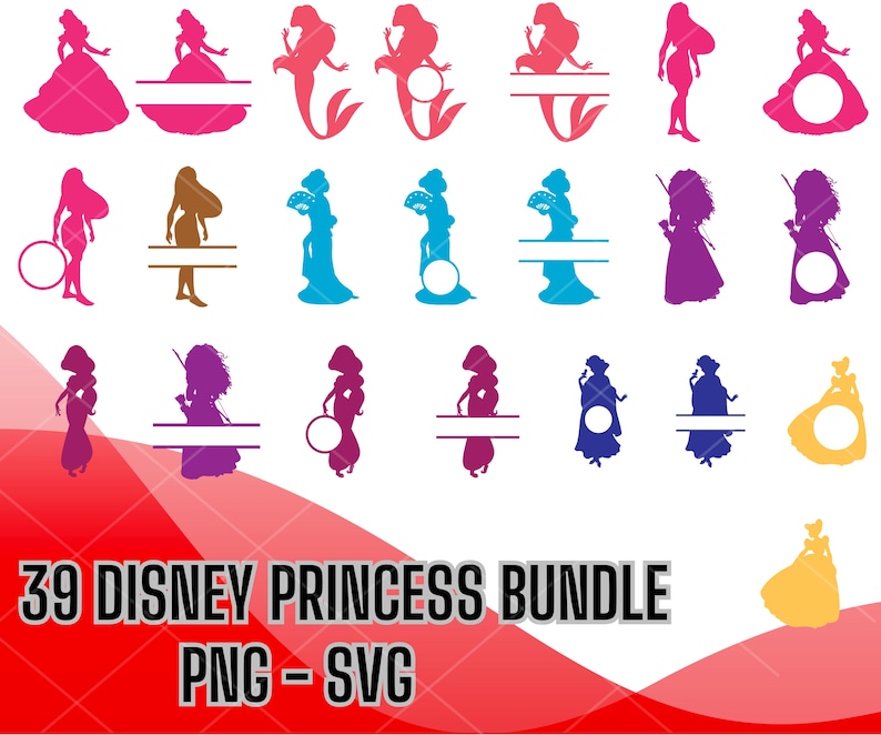 39 Princess PNG Clipart, Princess SVG, Princess Clip Art, Princess ...