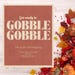 Friendsgiving Invitation Canva Template - Digital/printable - Etsy