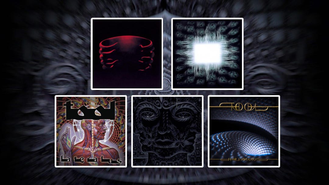 Tool Album Cover Stickers 5 Stickers - Etsy