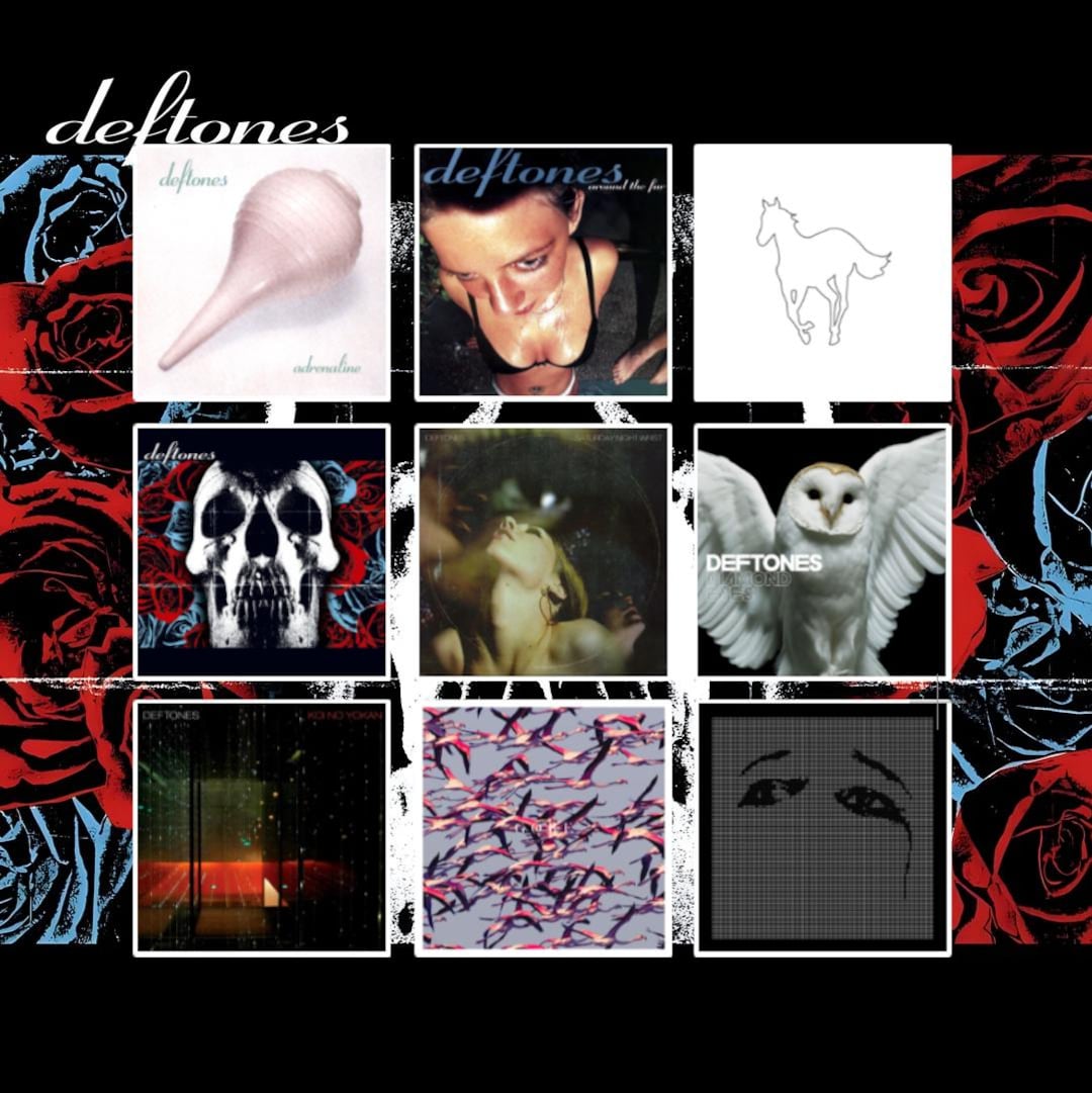 Deftones Album Cover Stickers 9 Stickers - Etsy