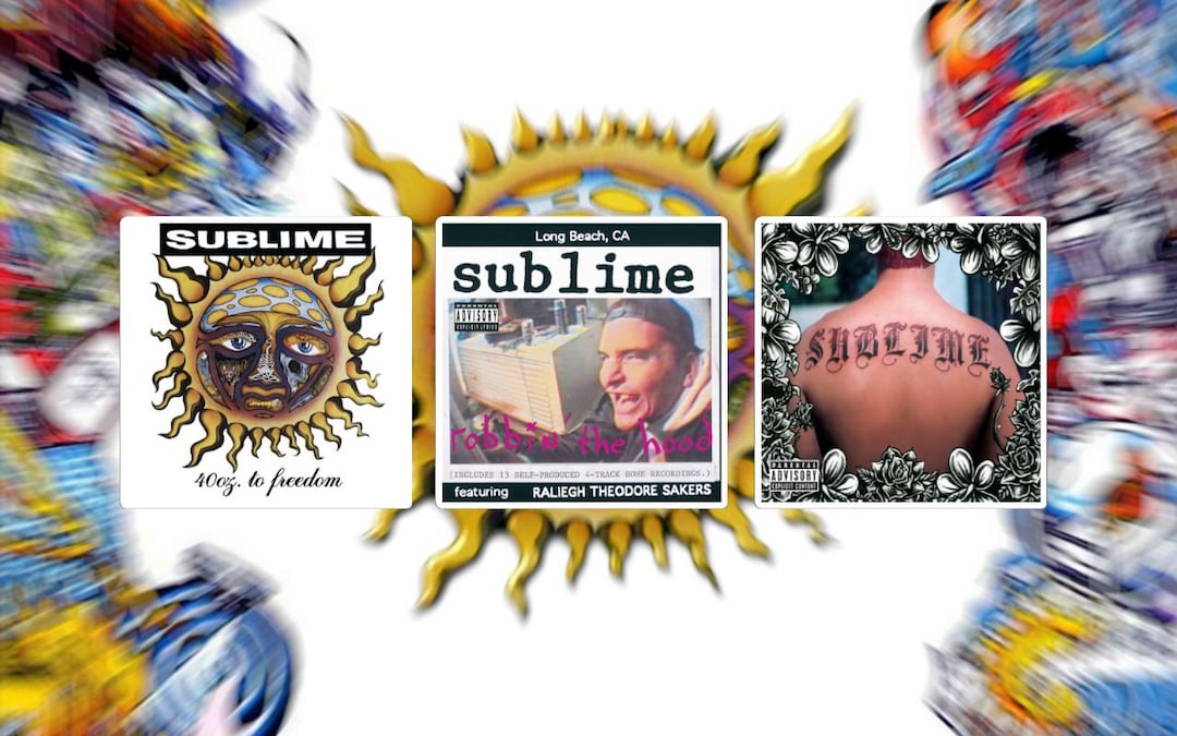 Sublime Album Cover Stickers 3 Stickers - Etsy