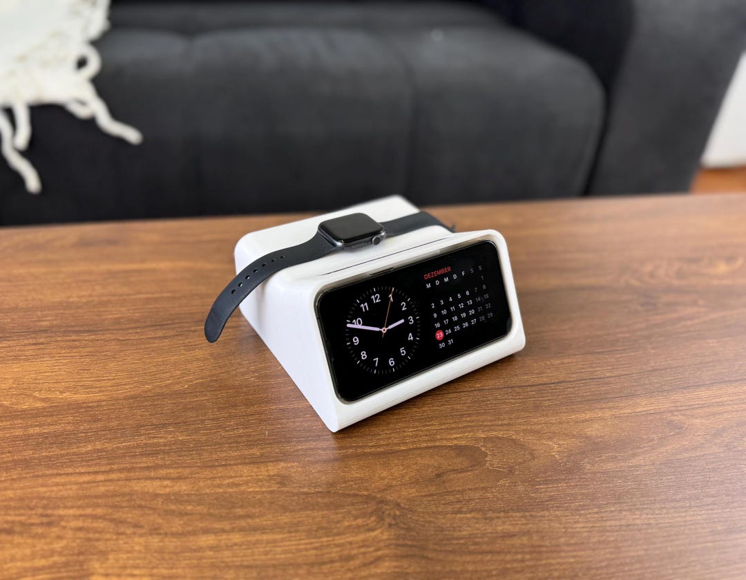 3d-printed Apple Standby Docking Station With Magsafe - Etsy