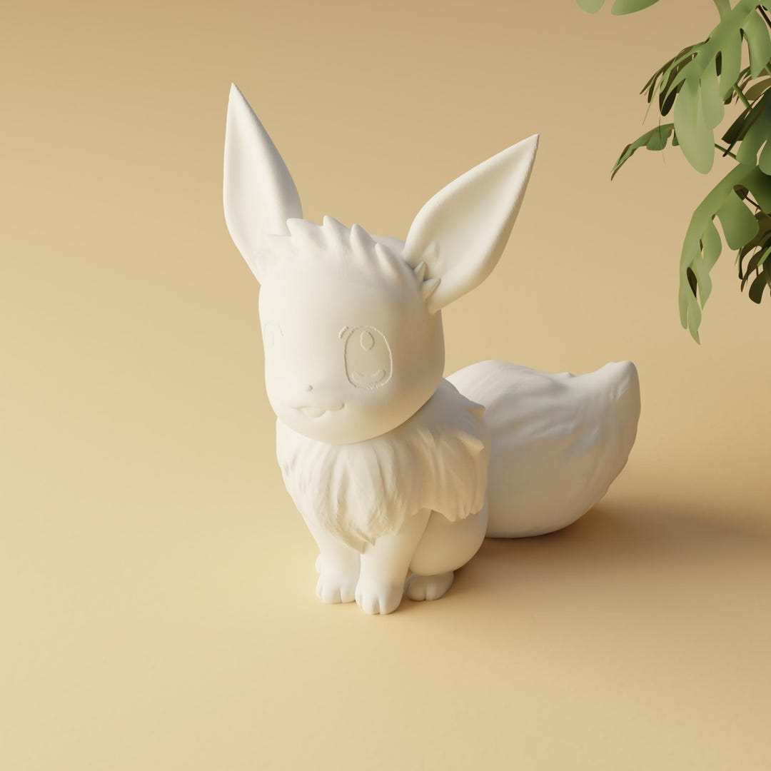 Eevee Piggy Bank – 3D Printed Pokémon Money Box, Eco-friendly Gift for ...