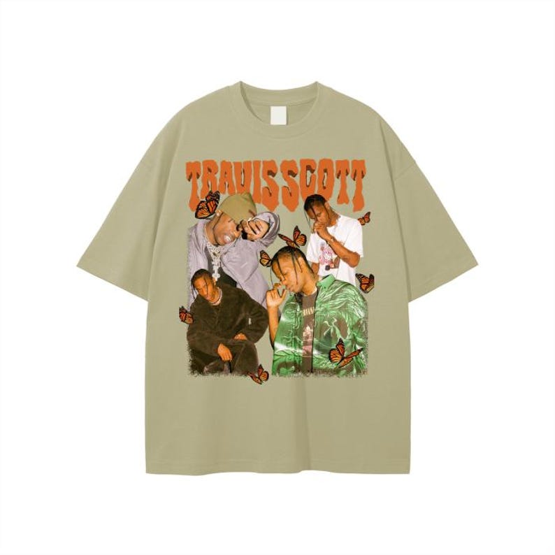 Travis Scott Graphic T-shirt - Etsy