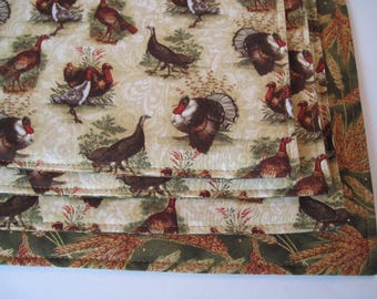 Turkey Placemats | Etsy