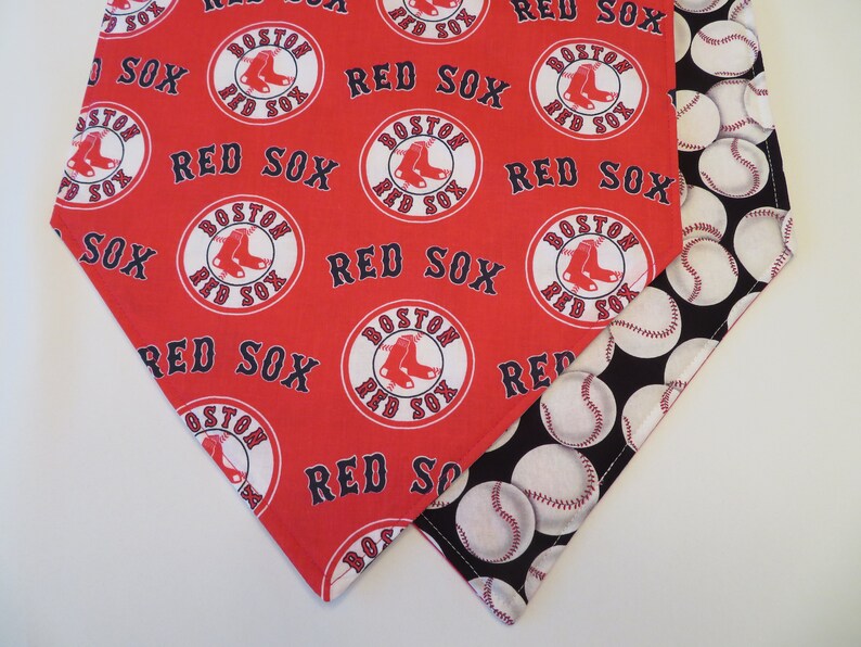 54 Red Sox Table Runner Reversible MLB Baseball Table - Etsy