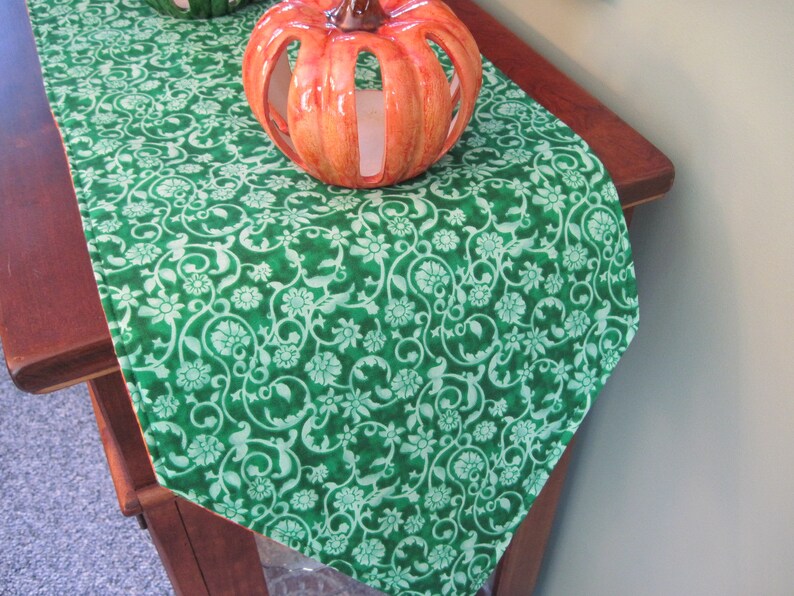 54 72 Pumpkin Table Runner Reversible Halloween - Etsy