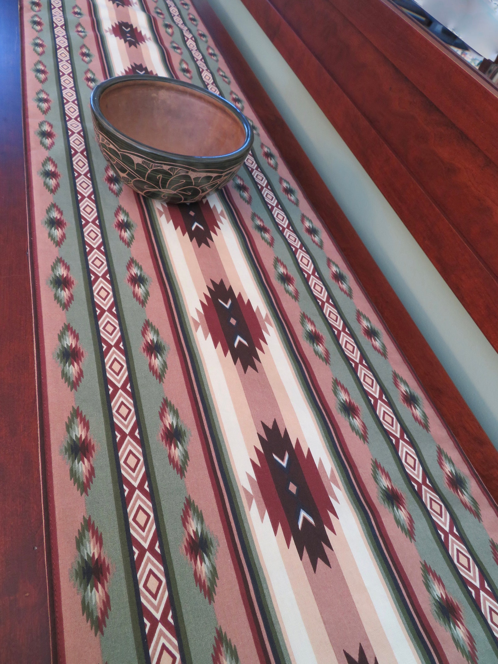 Custom Southwestern Table Runner 36 48 60 - Etsy