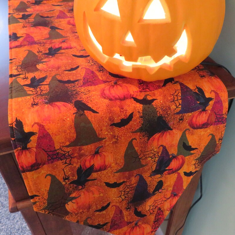 Halloween Table Runner Pattern - Etsy