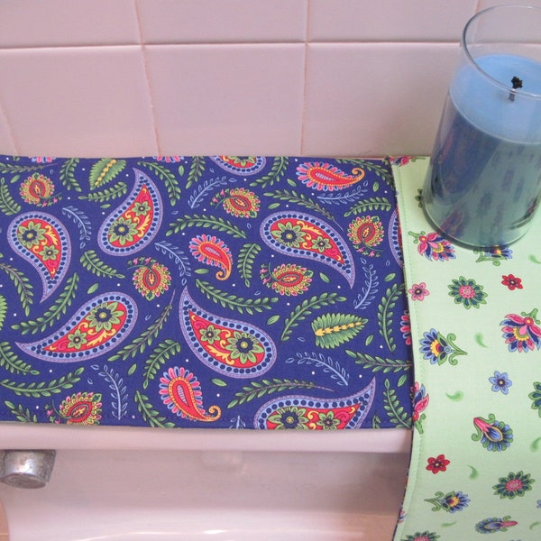 Purple Toilet Tank Runner - Etsy