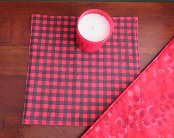 Buffalo Check Table Topper - Etsy