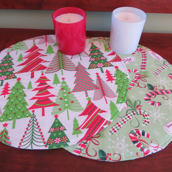 Charger Plates Candy Cane - Etsy
