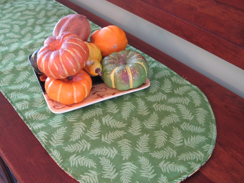 36 Pumpkin Table Runner Reversible Halloween Table - Etsy
