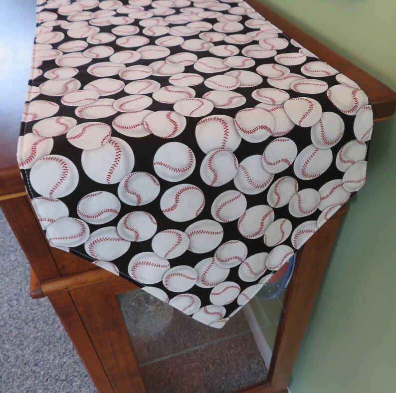 54 Red Sox Table Runner Reversible MLB Baseball Table - Etsy
