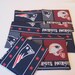 NE Patriots Coasters Reversible Set of 4 or 6 NFL Coasters Boston ...