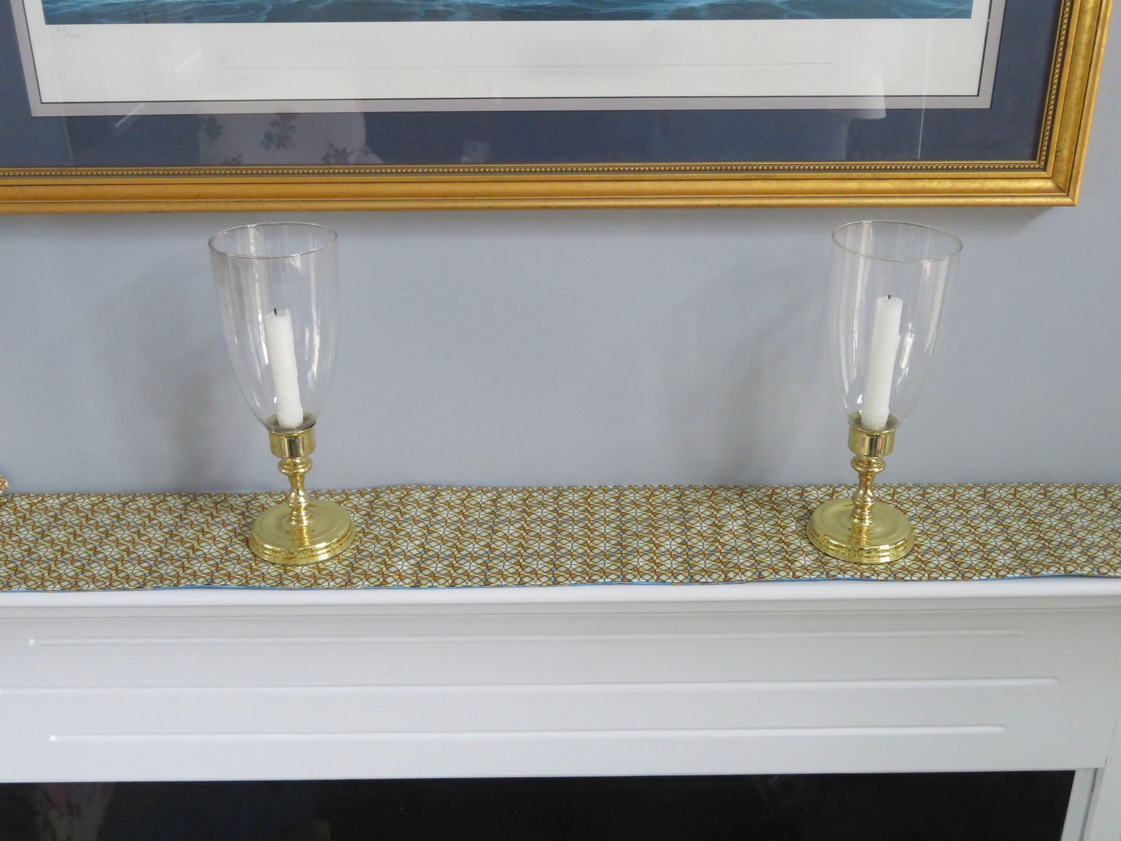 90 Confirmation Baptism Narrow Table Runner Mantle Scarf - Etsy