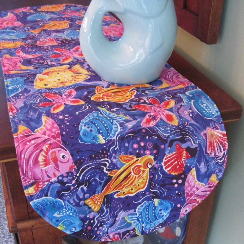 Fish Table Runner - Etsy