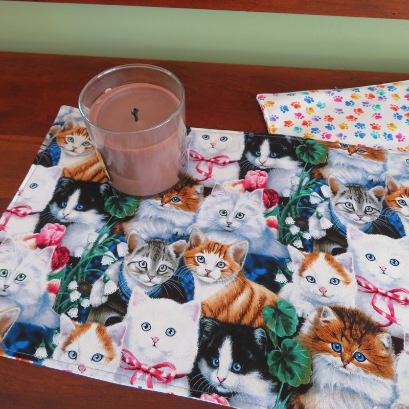 Cat Placemat for Dining Table - Etsy