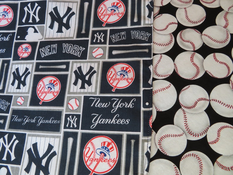 54 Yankees Table Runner Reversible Blue Stars Table | Etsy