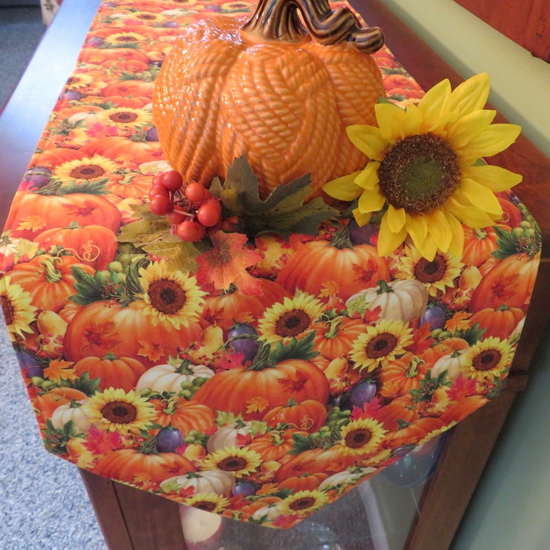 Fall Table Runner - Etsy