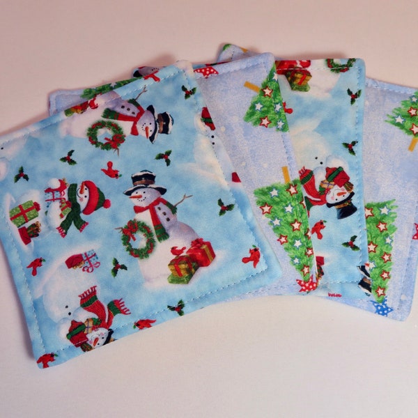 Snowman Mug Rugs - Etsy