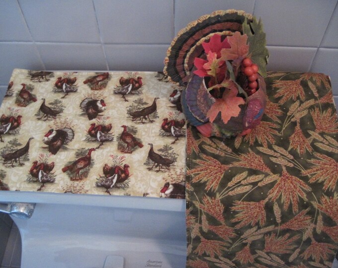 Turkey Toilet Tank Runner Toilet Tank Topper Fall Toilet Tank Runner ...