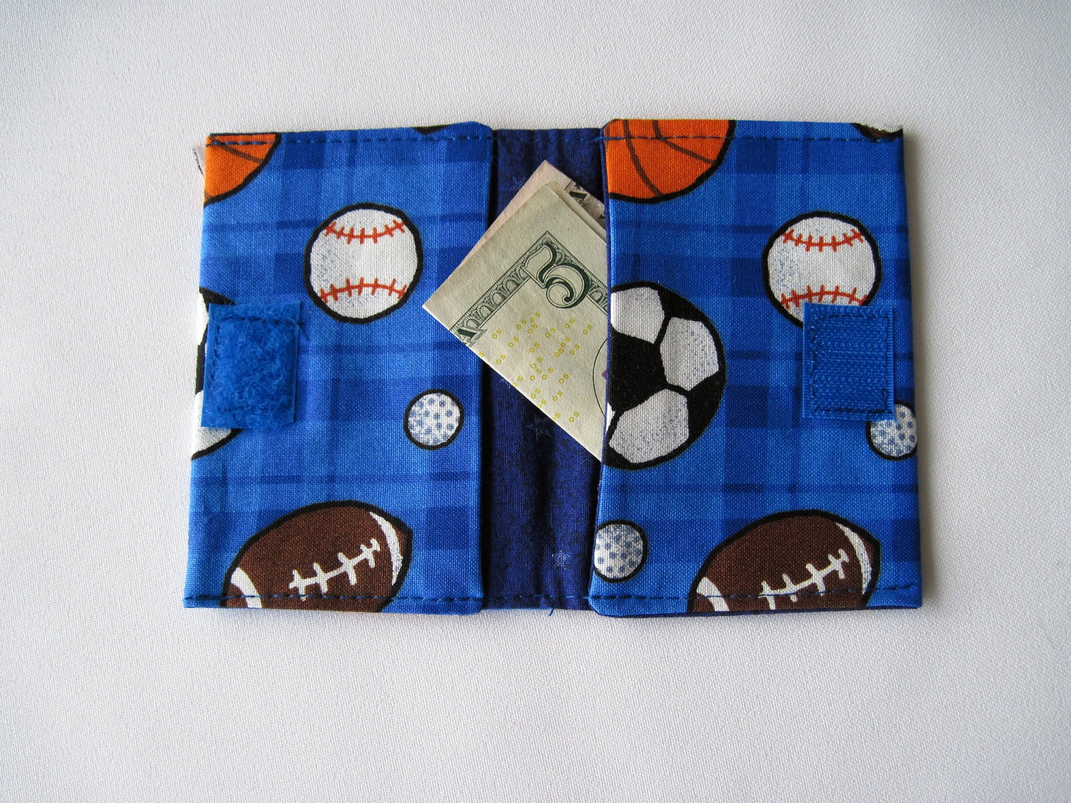 Sports Wallet Boys Girl Gift Card Wallet Fits in Back Pocket | Etsy