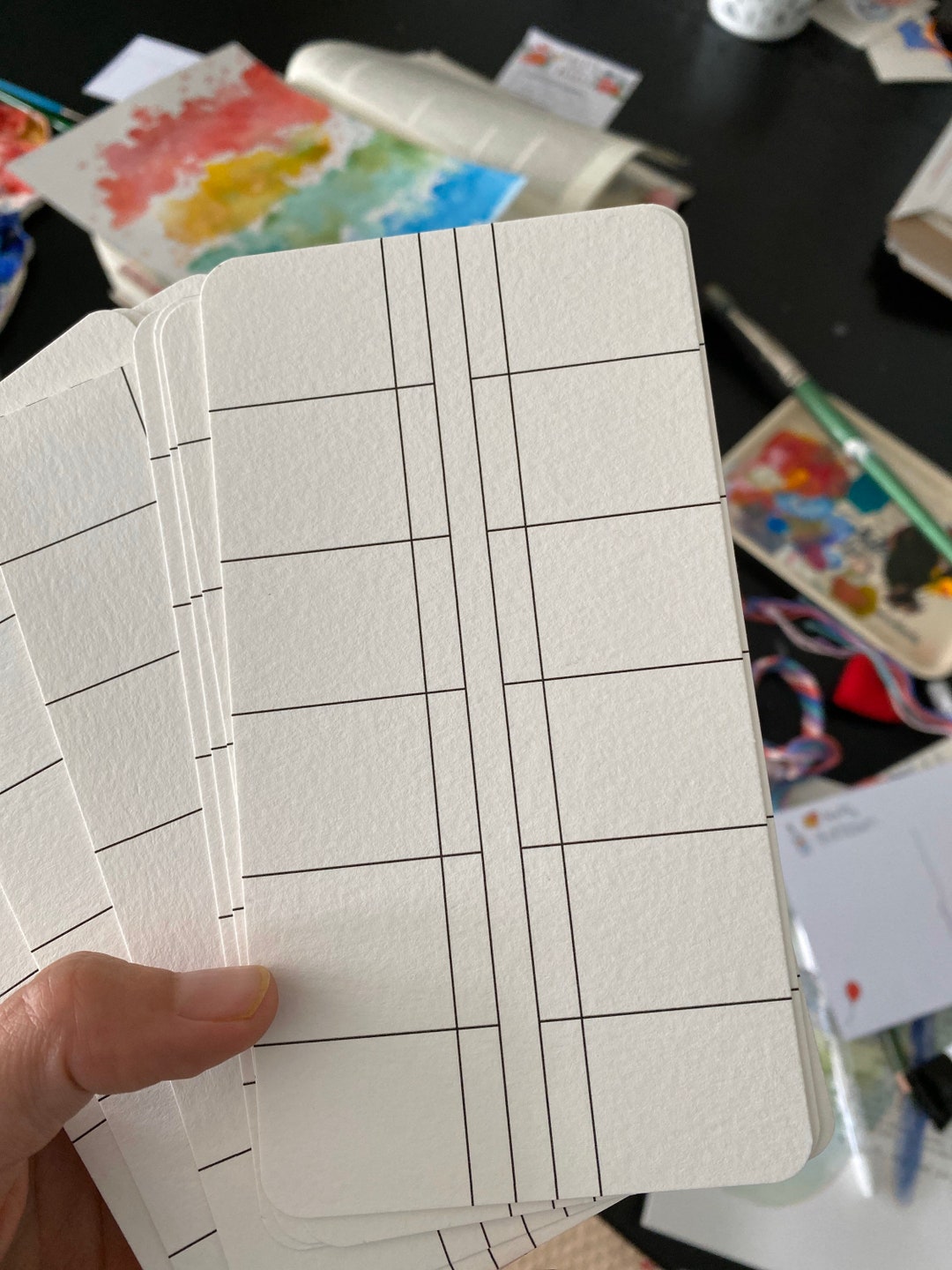 Blank Paint Swatch Cards - Etsy