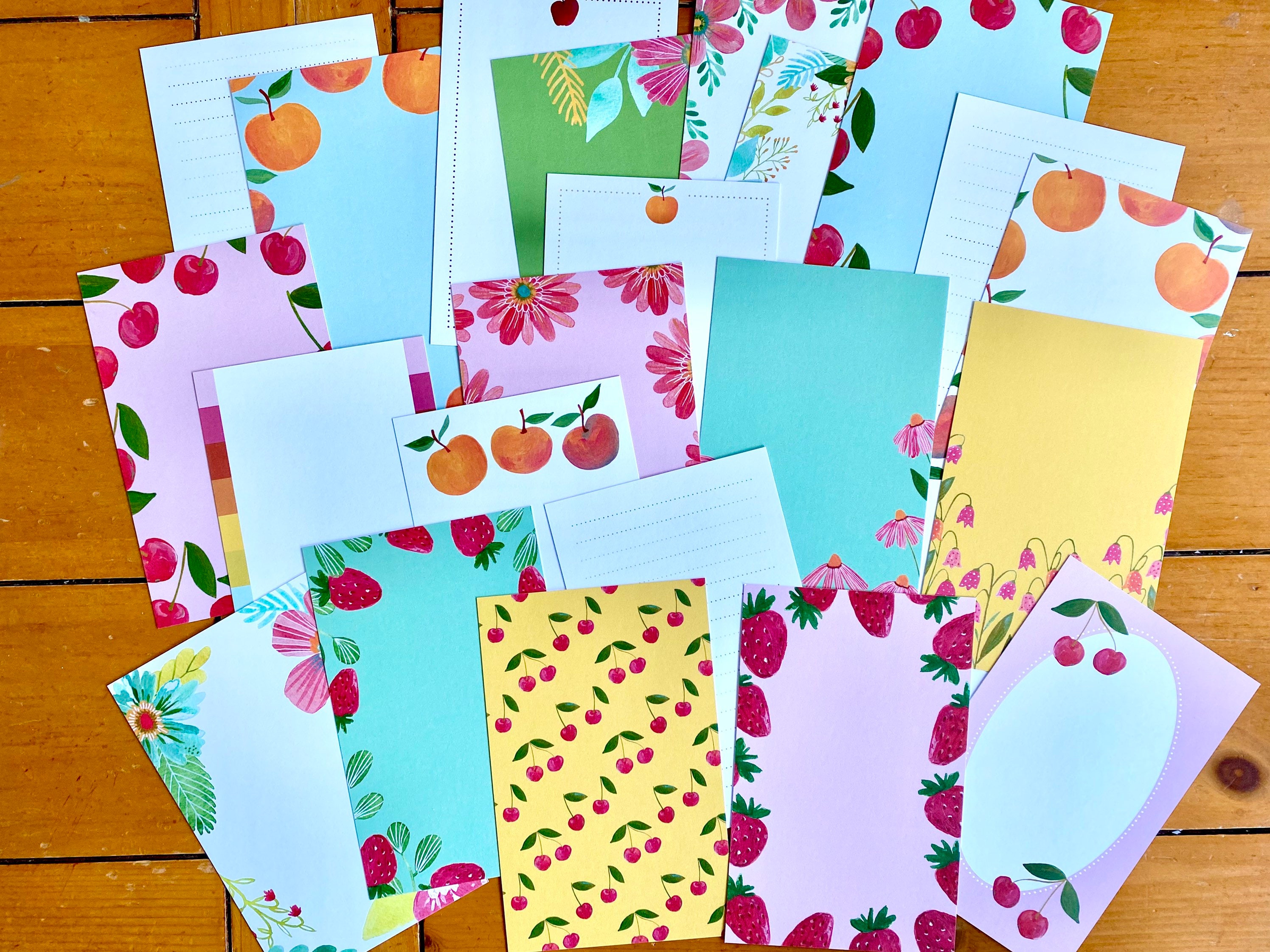 Summer Postcard/Notes Set | Etsy