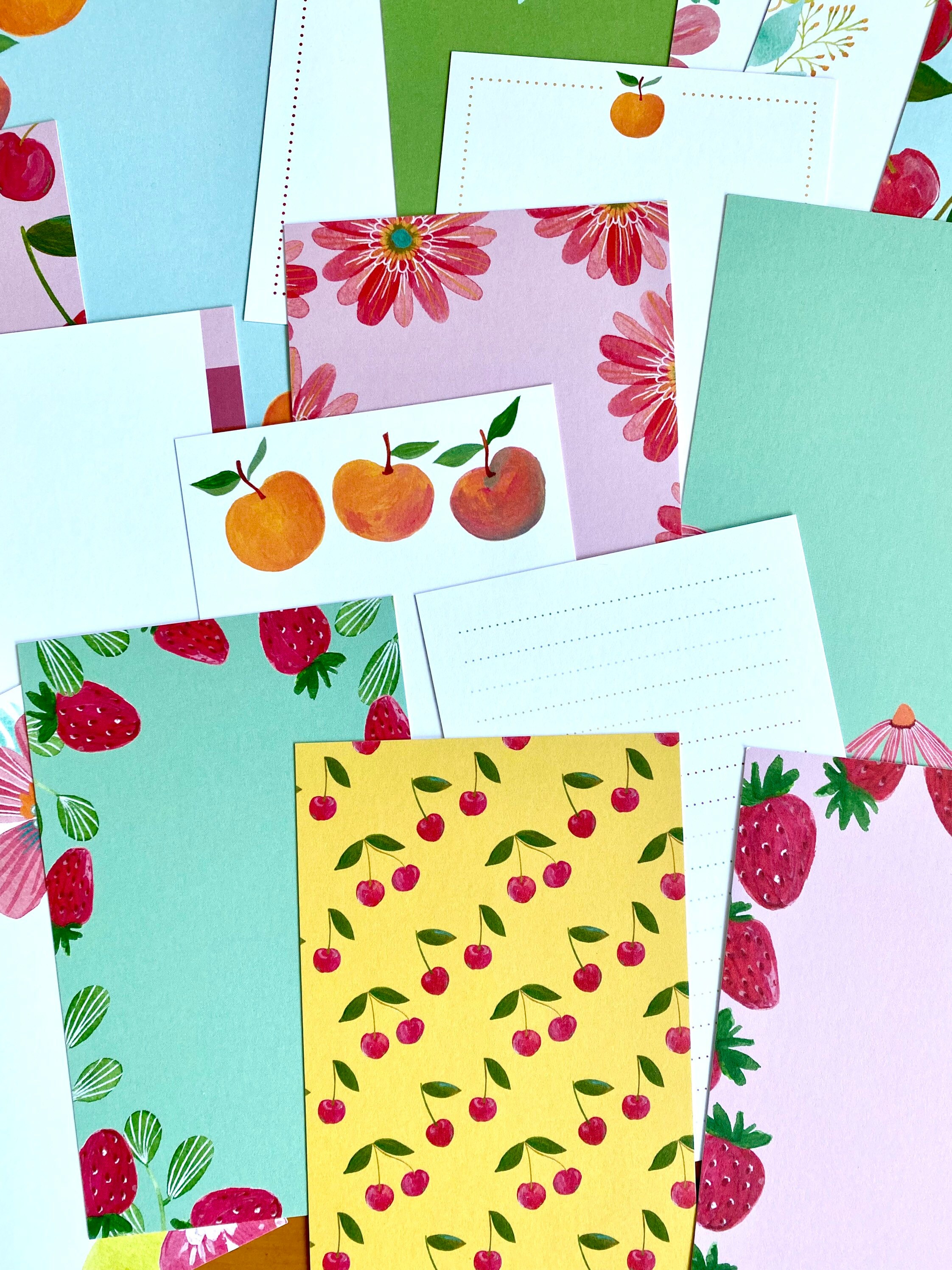Summer Postcard/Notes Set | Etsy