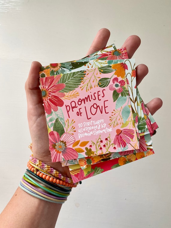 Promises of Love Scripture Cards DIGITAL | Etsy
