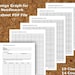 Cross Stitch Graph Paper Needlework Grid Template PDF Instant Download ...
