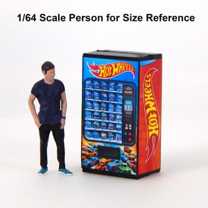 1/64 Scale Diorama Display Vending Machine Diecast Car for Diorama ...