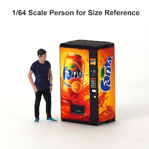 1/64 Scale Diorama Vending Machine SODA Pop Model City Accessory S ...