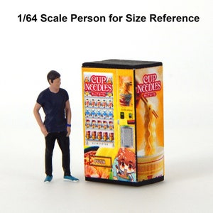 1/64 Scale Diorama Display Vending Machine JAPAN for Diorama Supply ...