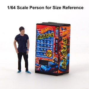 1/64 Scale Diorama Display Vending Machine Diecast Car for Diorama ...