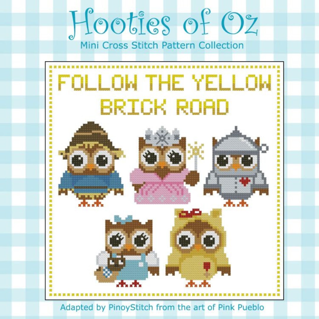 Hootie of Oz Cross Stitch Pattern PDF Chart - Etsy