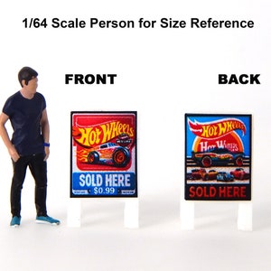 1/64 Diorama Display STREET SIGNS SIDEWALK Model City Scene Accessory S ...