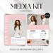 Youtuber Media Kit Template, Canva Media Kit Template for Youtube, 2 ...